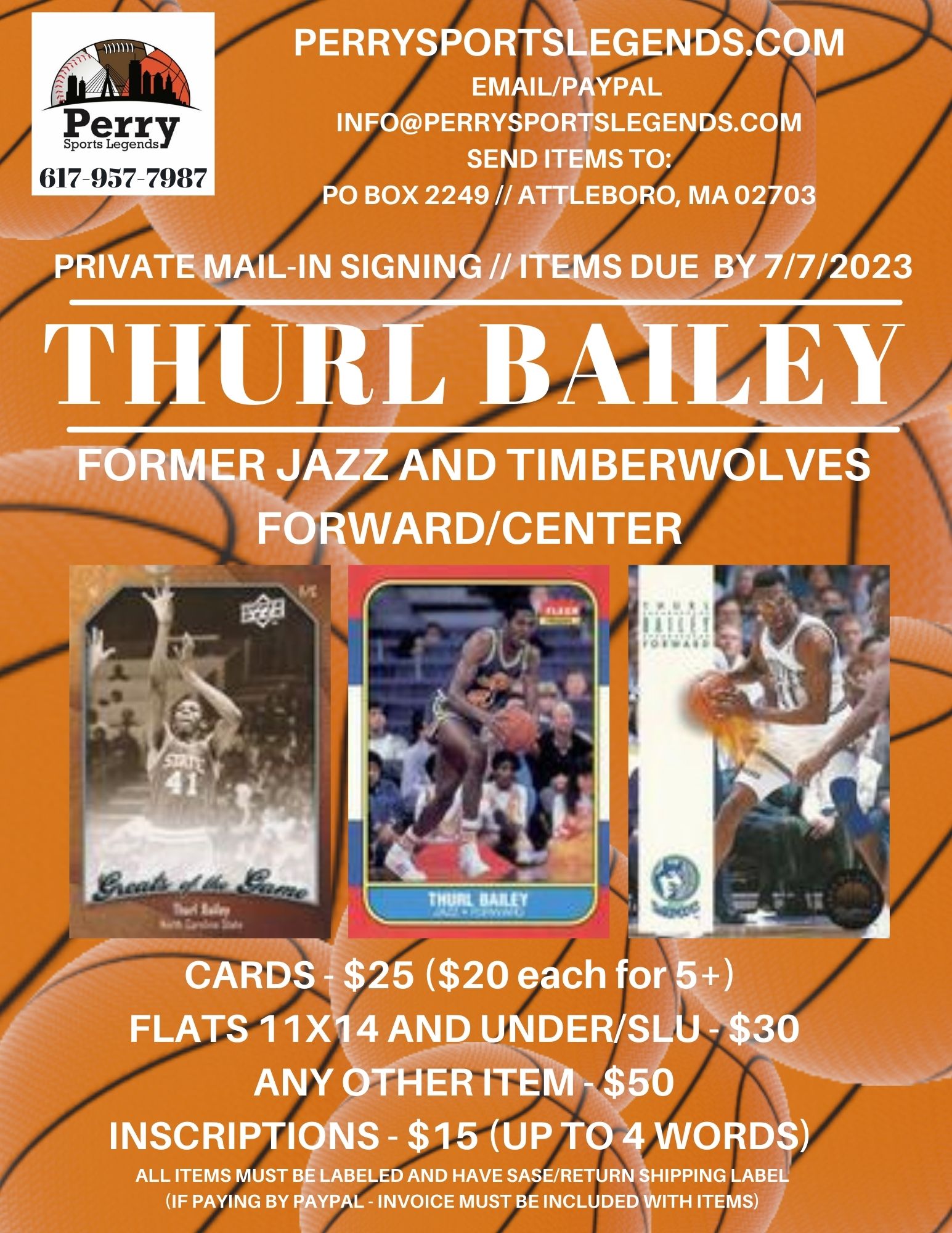 Perry Sports Legends - Authentic Memorabilia