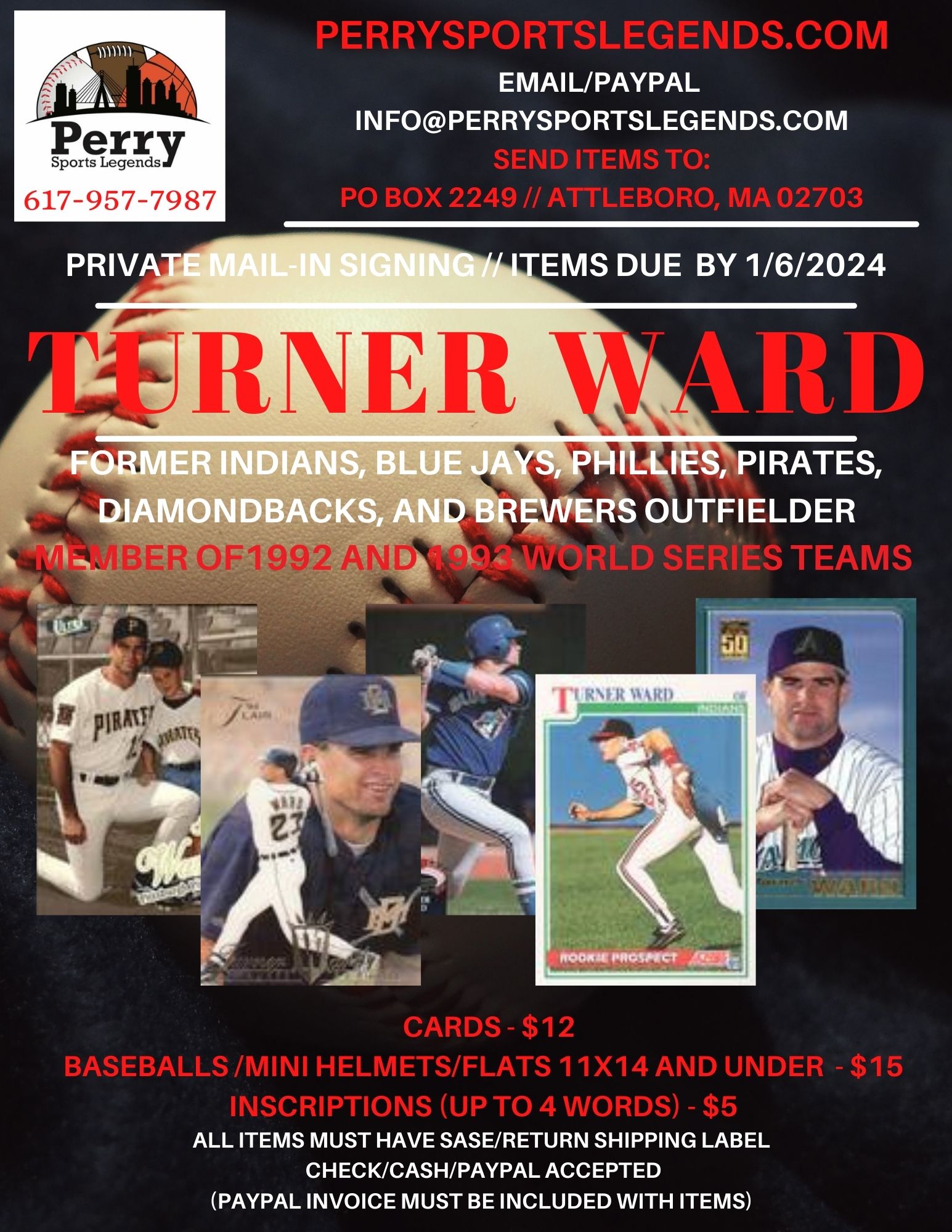 Perry Sports Legends - Authentic Memorabilia