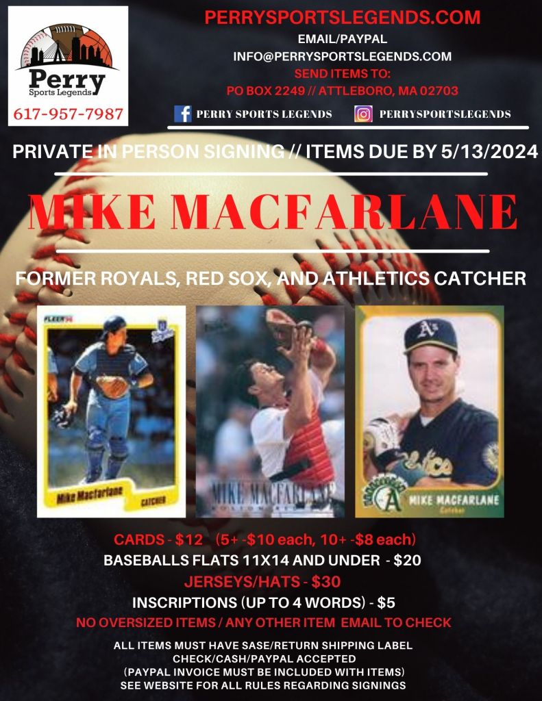 Perry Sports Legends - Authentic Memorabilia