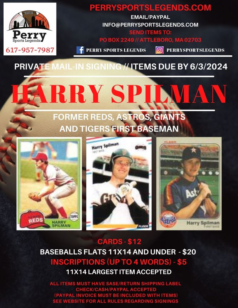 Perry Sports Legends - Authentic Memorabilia