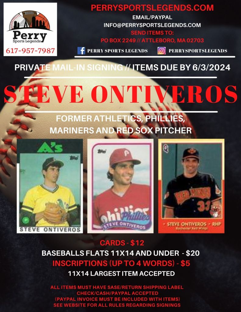 Perry Sports Legends - Authentic Memorabilia