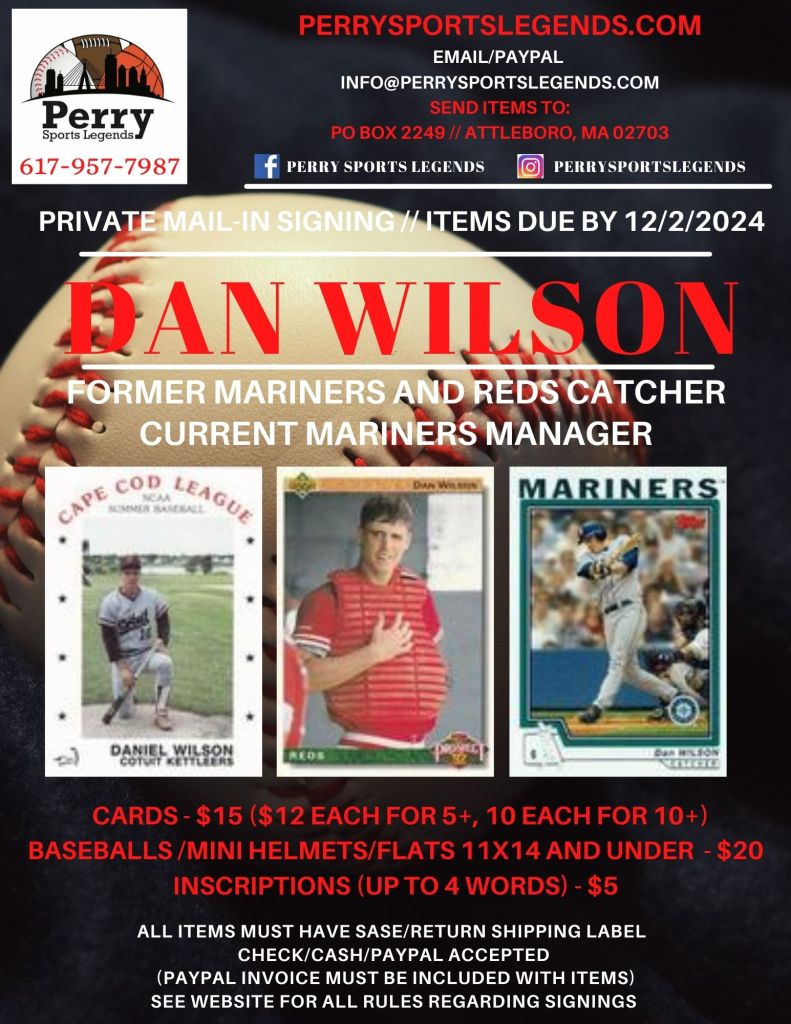 Perry Sports Legends - Authentic Memorabilia