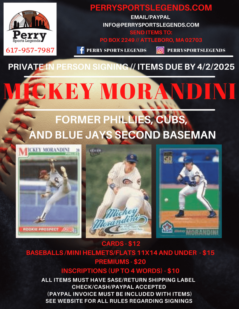 Perry Sports Legends - Authentic Memorabilia